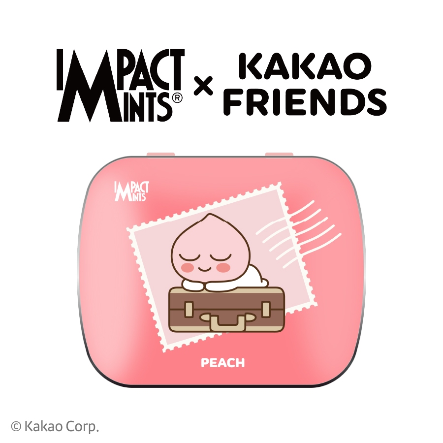Kakao Friends Impact Mints Candy Sugar-Free Candy 15g (70P) 7Flavor ...