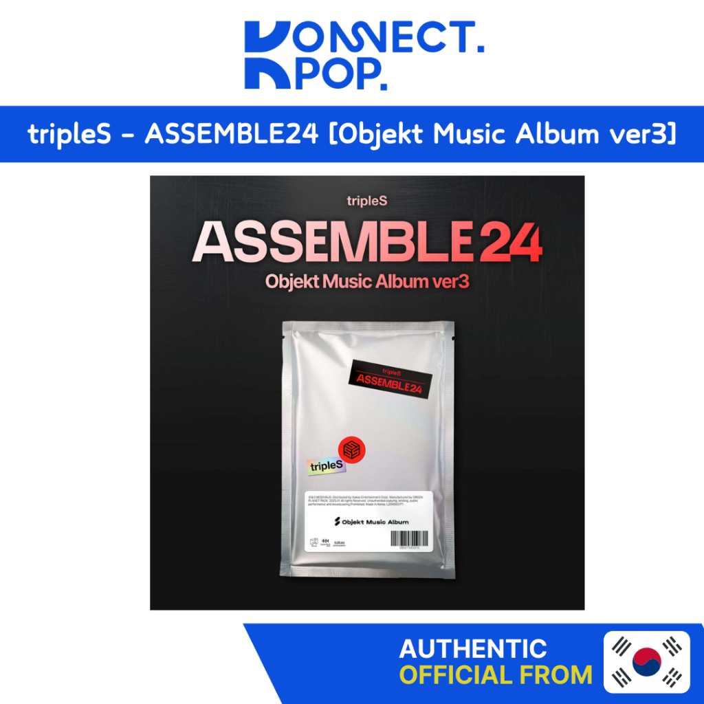 tripleS - ASSEMBLE24 [Objekt Music Album ver3] | Shopee Malaysia