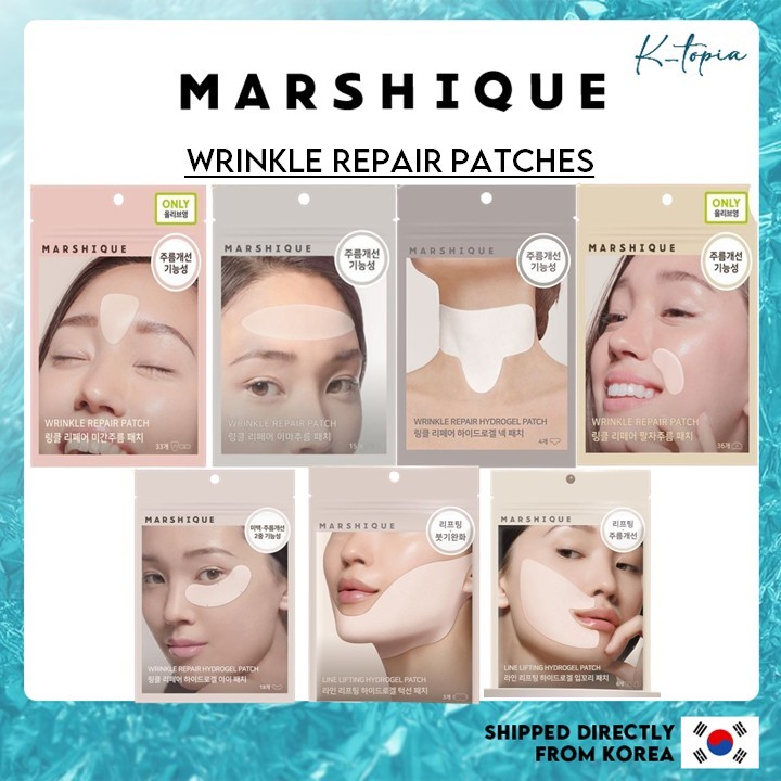 [MARSHIQUE] Wrinkle Repair Patches (5 types) | Shopee Malaysia