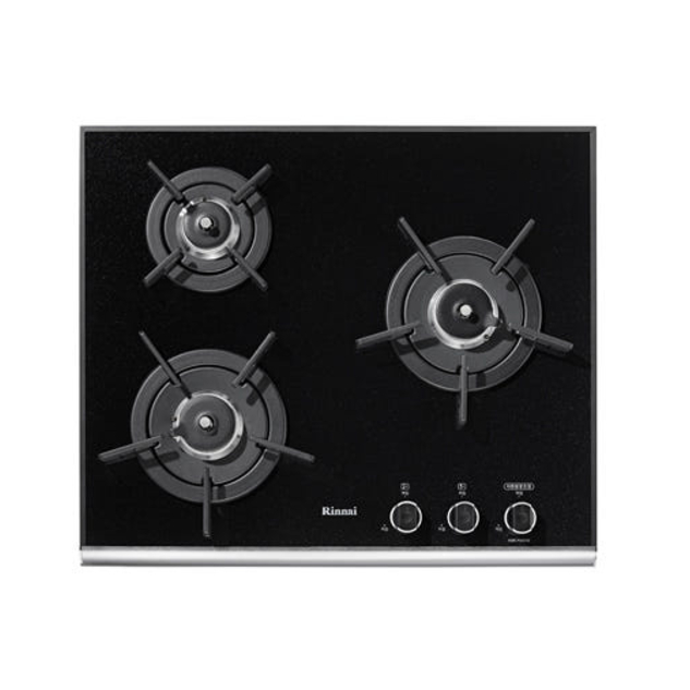 Rinnai Korea Enamel Gas Cooktop 3 Burner (SELF INSTALLATION) RBR-P3401D ...