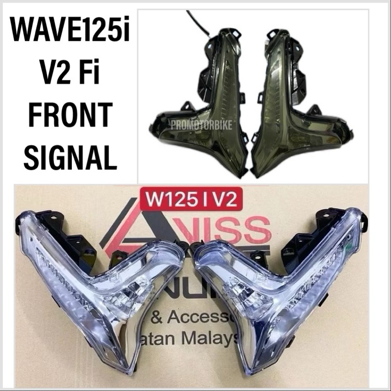VISS HONDA WAVE125I V2 FI NEW WAVE125 I FUEL INJECTION V2 SIGNAL DEPAN ...