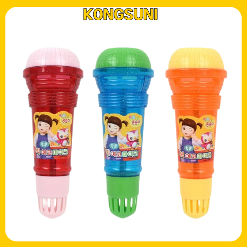 Kongsuni Sing-Along Echo Microphone Toy – No Batteries Needed ...