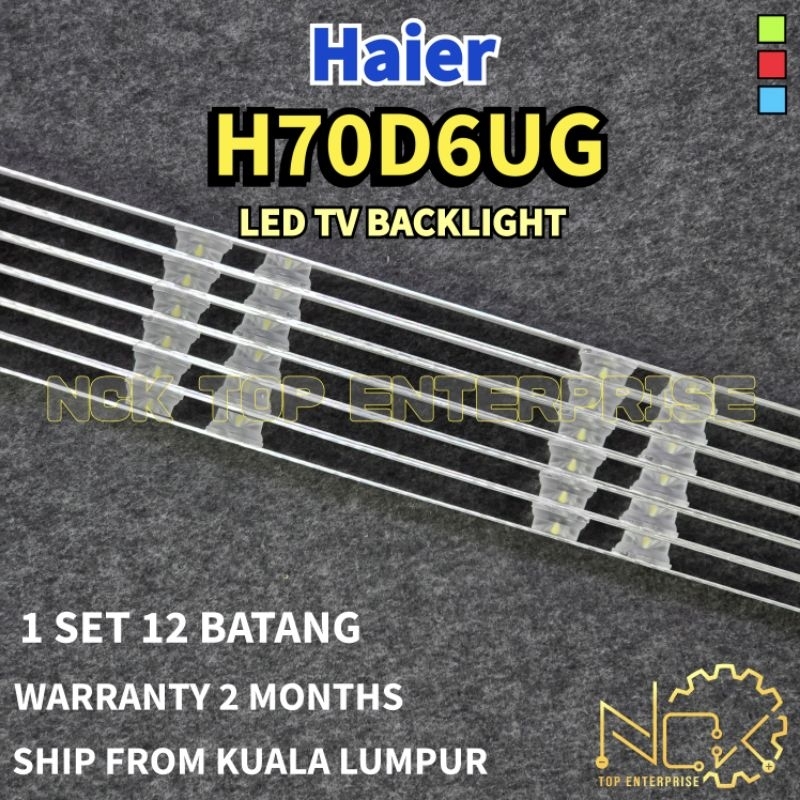 HAIER H70D6UG TV LED BACKLIGHT BARU READY STOCK H70D6U H70D6 | Shopee ...