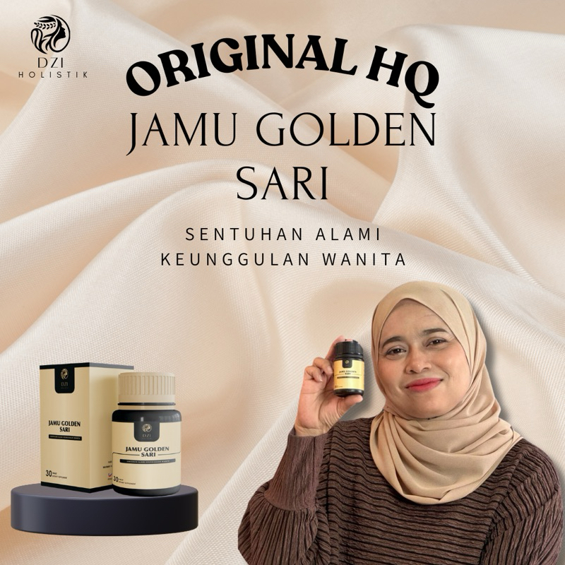 (ORIGINAL HQ) Jamu Moden Golden Sari Untuk Wanita | Shopee Malaysia