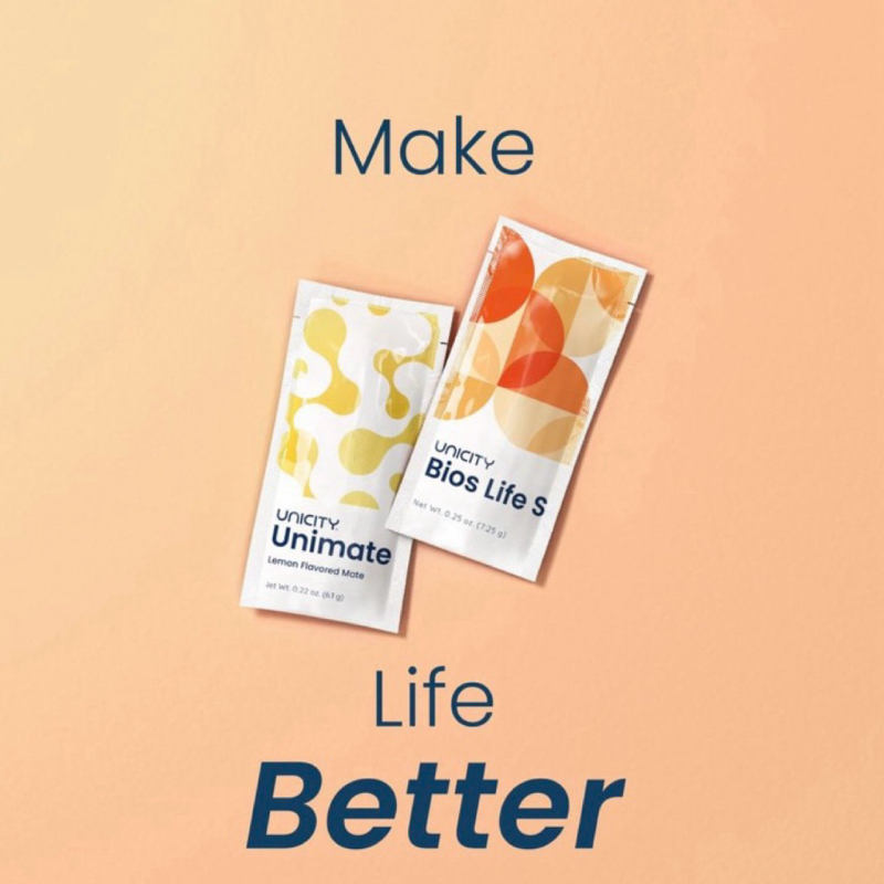 Unicity Feel Great / Bios Life S + Unimate - 7 days Trial Pack | Shopee ...