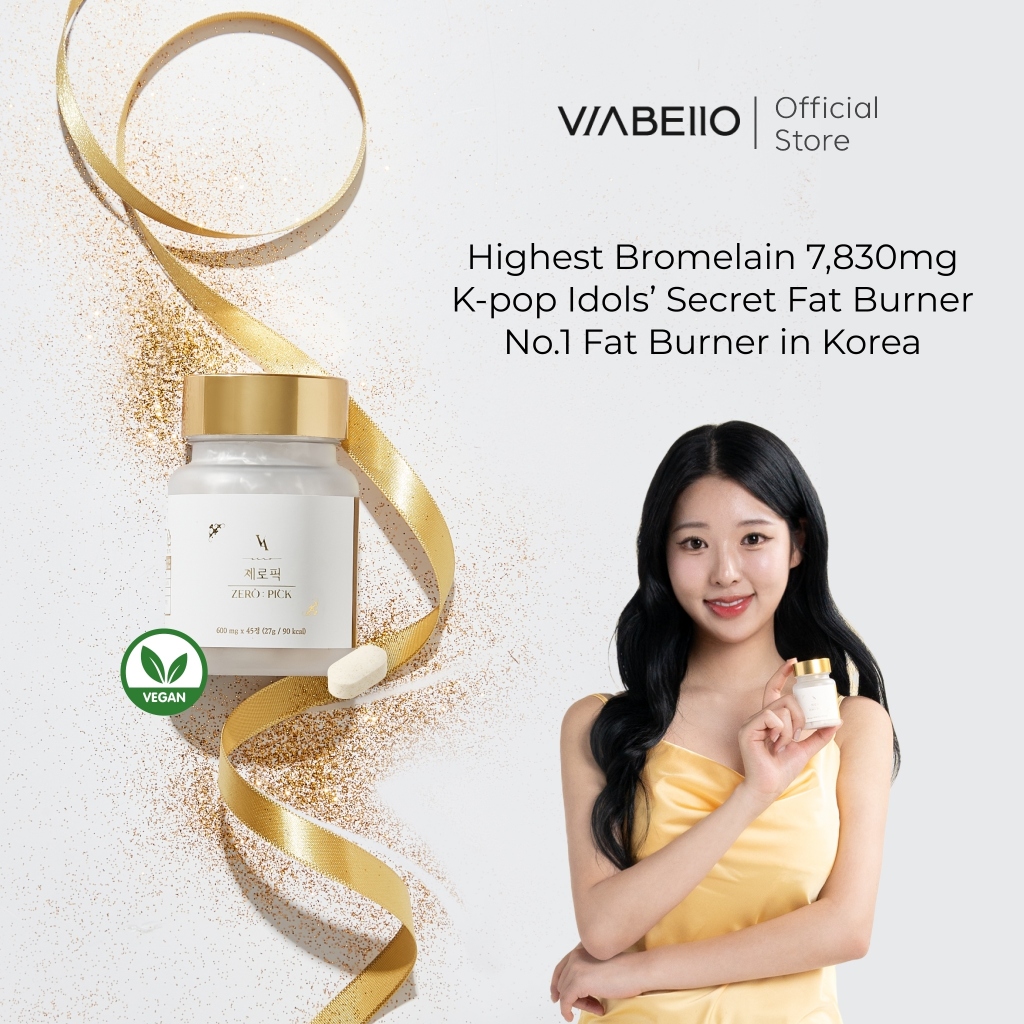 [Viabello] ZERO:PICK Highest Bromelain 7,830mg Fat Burner Digestive Enzyme Lower Belly Slimming ...