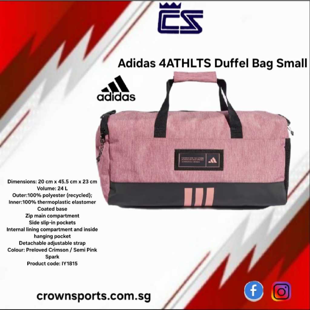 Adidas 4ATHLTS Duffel Bag Small IY1815 | Shopee Malaysia