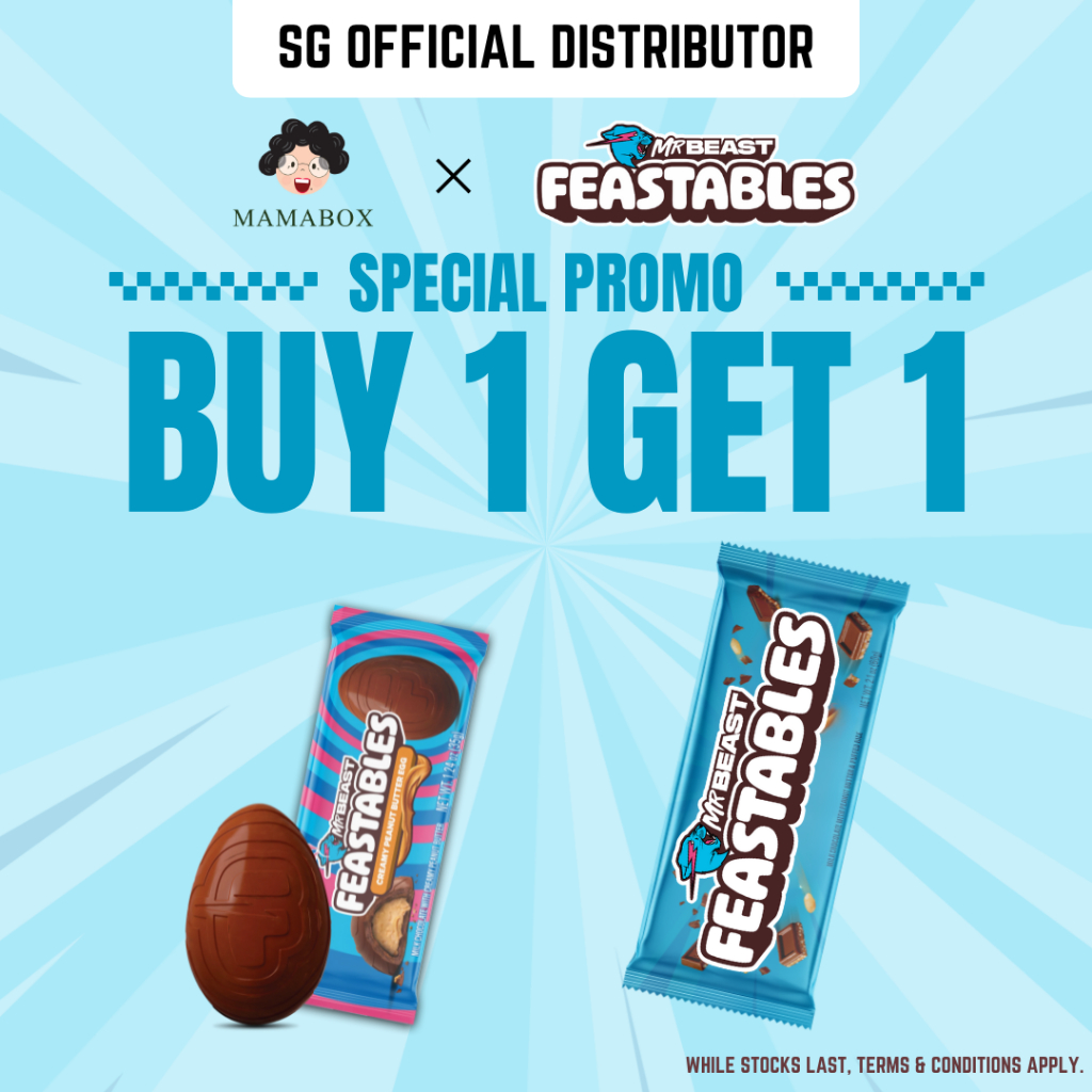 [BUY 1 FREE 1] Feastables MrBeast | Creamy Peanut Butter Egg 35g 野兽先生 丝滑花生巧克力蛋 | Shopee Malaysia