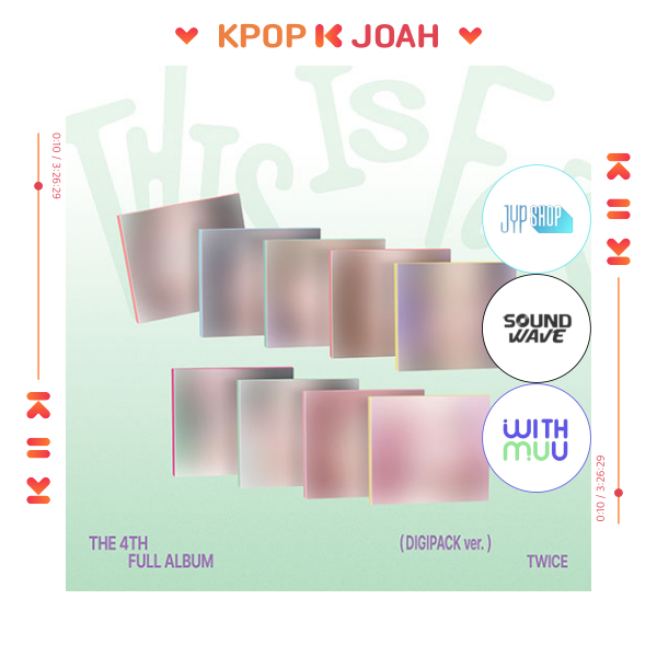 [POB](DIGIPACK VER.) TWICE [THIS IS FOR] 4th FULL ALBUM (11th Jul.2025) | Shopee Malaysia