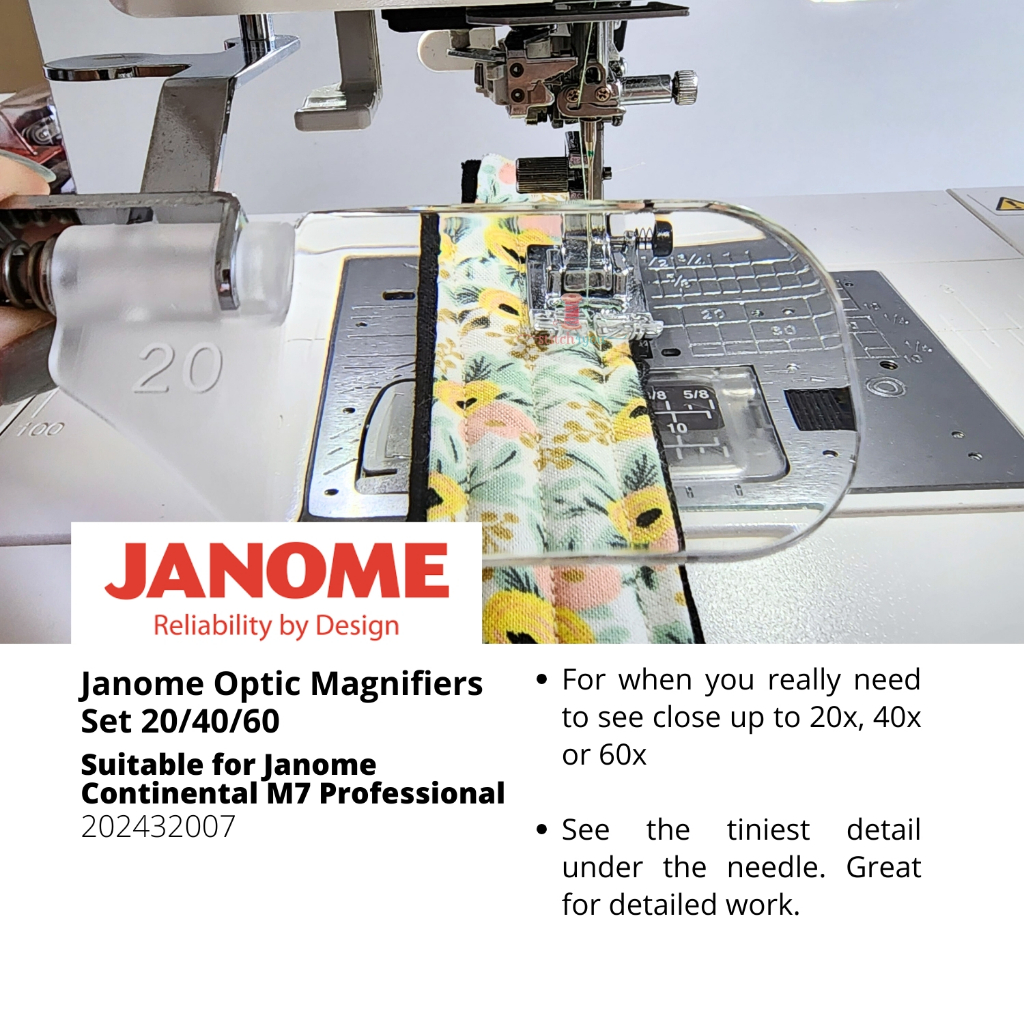 Janome Optic Magnifiers 20x40x60x | Shopee Malaysia
