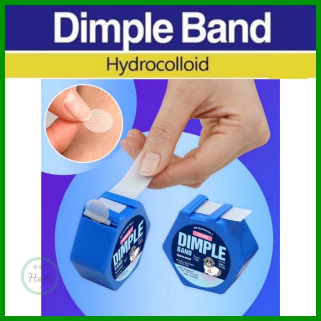 KOREA 🇰🇷 正品 Beauty Acne Patch Dimple Band 70pcs 15mm Hydrocolloid acne ...