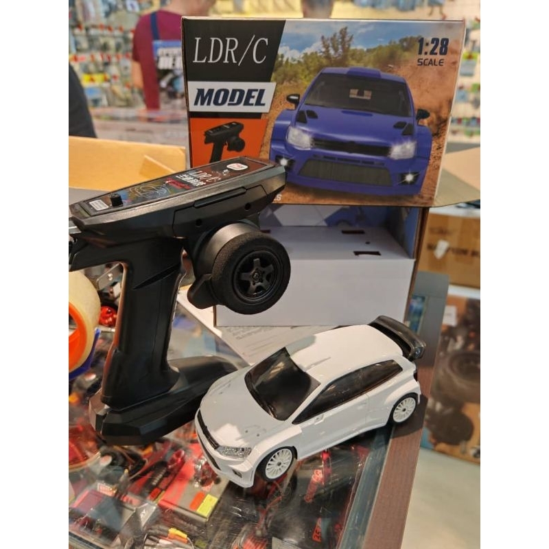 LDRC 2801 RTR 1/28 4WD RC Drift Car - Full Proportional Control, 2.4G ...