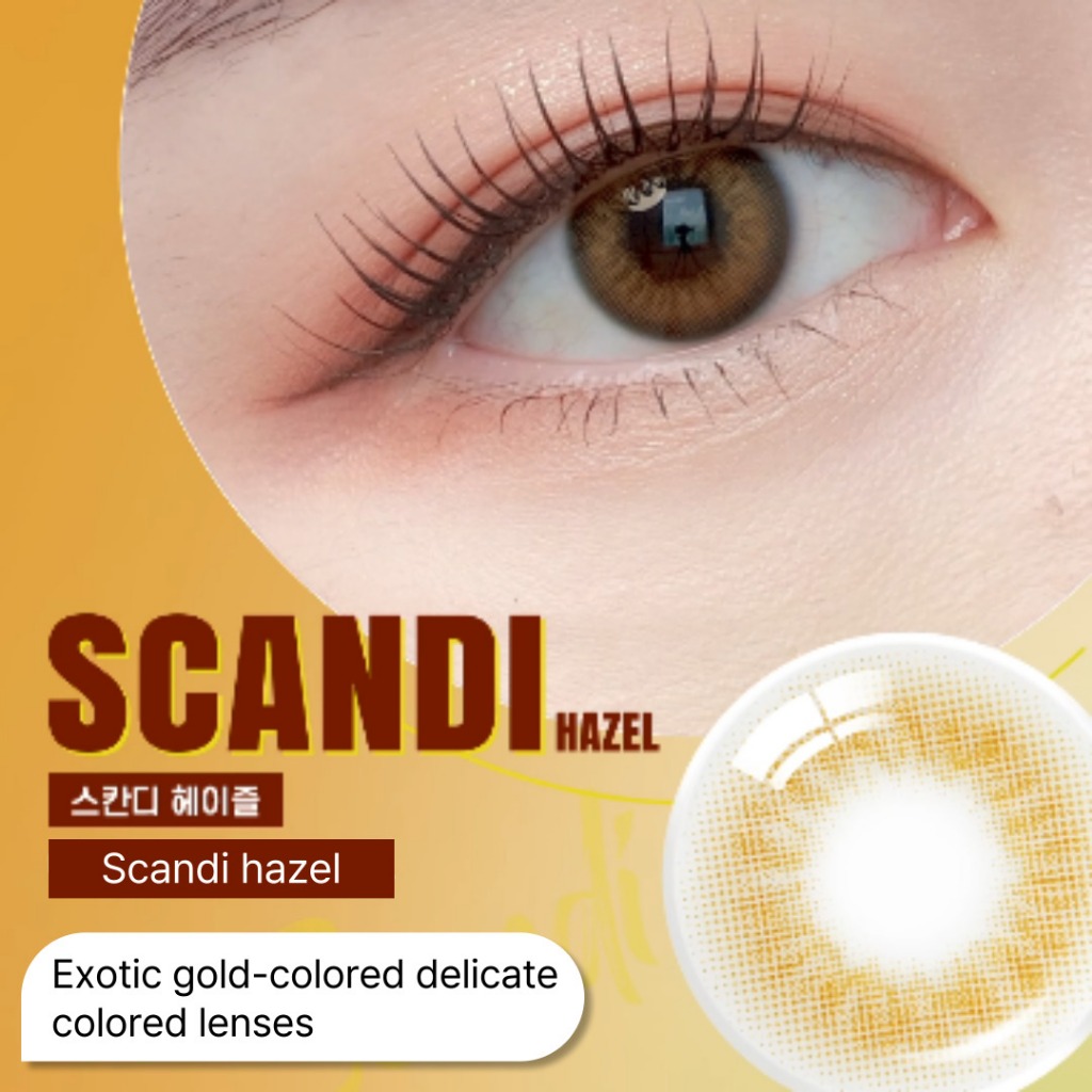 OLENS Scandi One Day – 1 Colors Hazel | Natural Daily Colored Contact ...