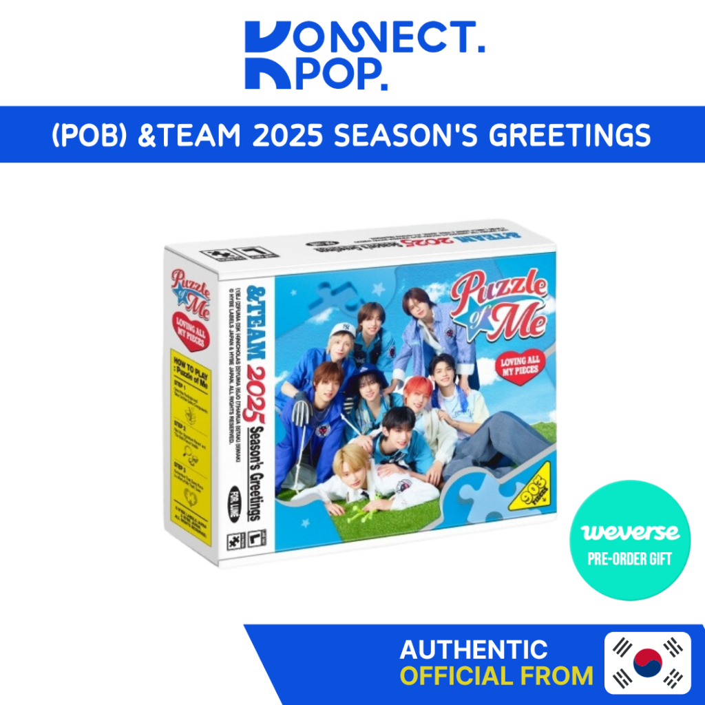 (POB) &TEAM 2025 SEASON'S GREETINGS | Shopee Malaysia