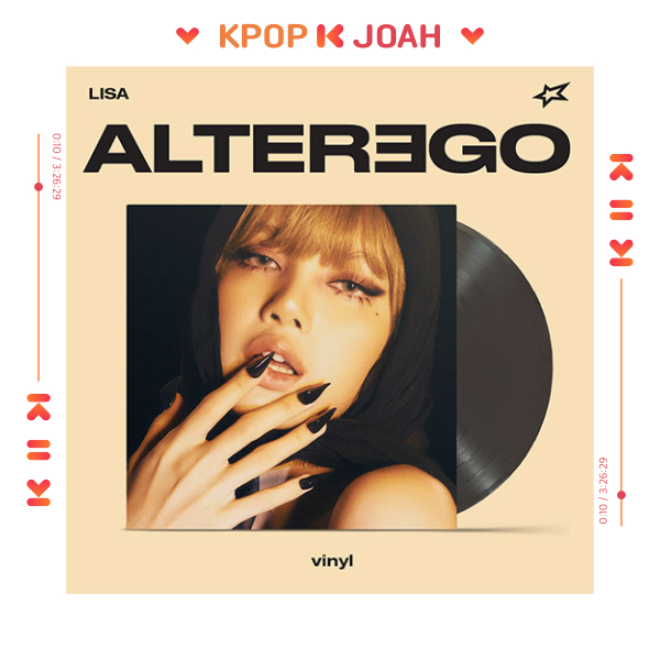 (STANDARD LP vinyl) LISA [ALTER EGO]1st Full Album (28th Feb.2025) | Shopee Malaysia