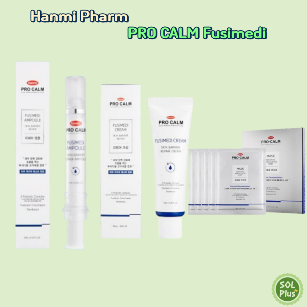 Hanmi Pharm PRO CALM Fusimedi (Repair Shot Ampoule, Repair Cream, Repair Mask) | Shopee Malaysia