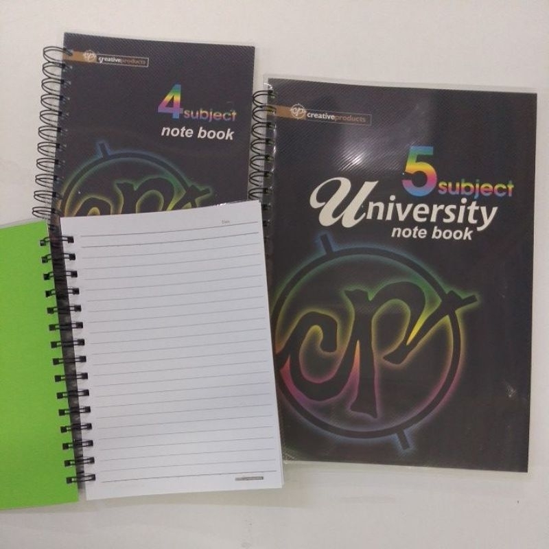 Note book wirr-O notebook 4 / 5 subjects for school university A4 A5 ...