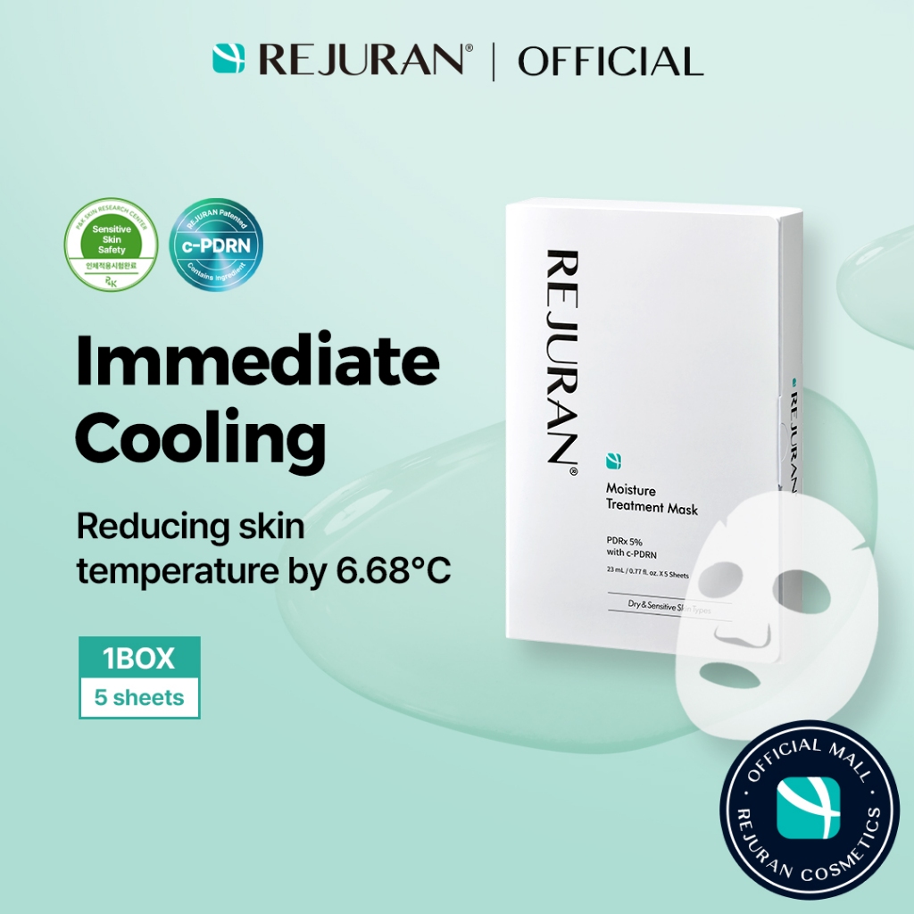 [REJURAN] Moisture Treatment Mask 23mL X 5 Sheets | Shopee Malaysia