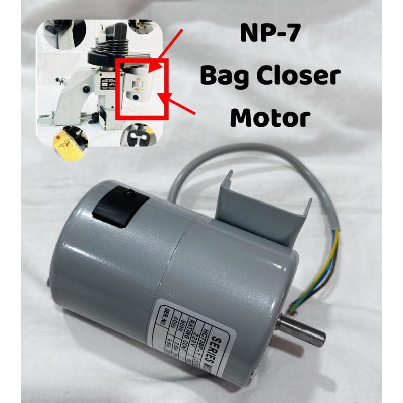 NP-7/Bag Closer Motor/New Long Mesin Jahit Guni Motor/Original Motor ...
