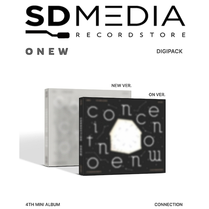 ONEW (SHINEE) - 4th Mini Album CONNECTION (Digipack Ver) | Shopee Malaysia