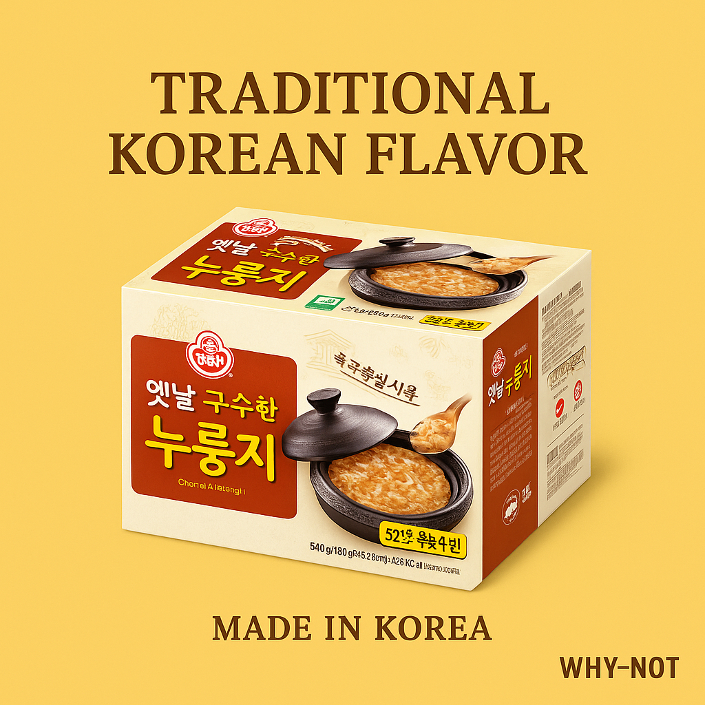 TRADITIONAL KOREAN CRISPY RICE SNACK 540G – OTTOGI STYLE NURUNGJI ...