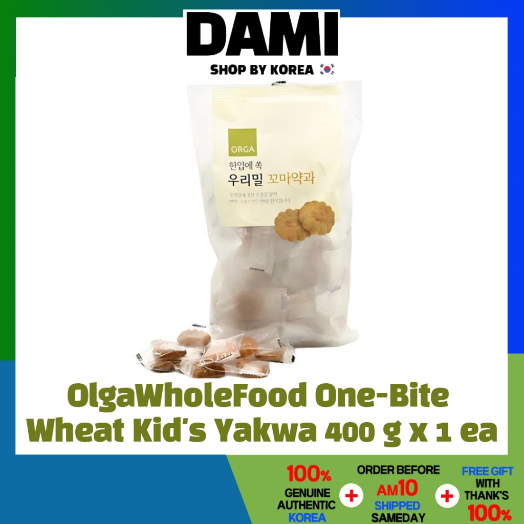OlgaWholeFood One-Bite Yakwa 400 g x 1 ea [Korea Snack] | Shopee Malaysia