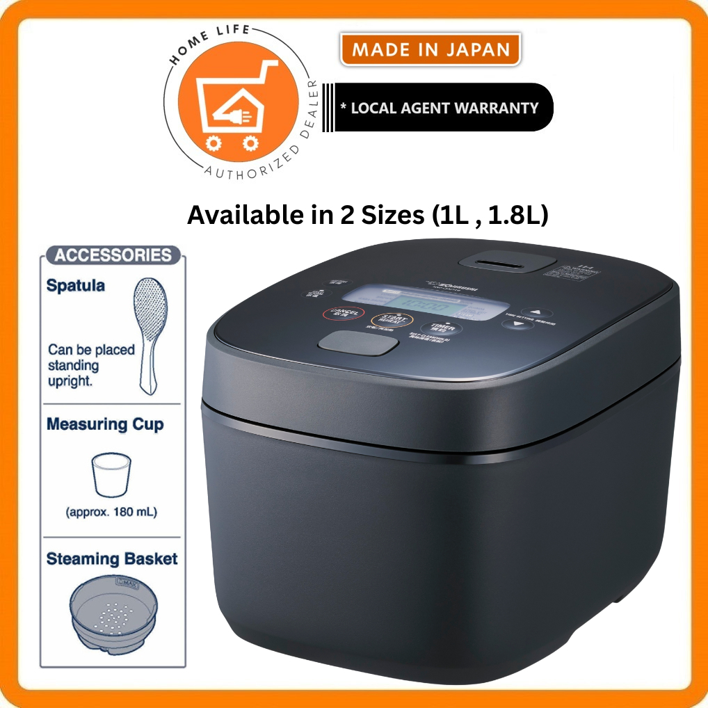 Zojirushi NW-QAQ10 | NW-QAQ18 Induction Heating (IH) Rice Cooker - Available in 2 Sizes (1L, 1 ...