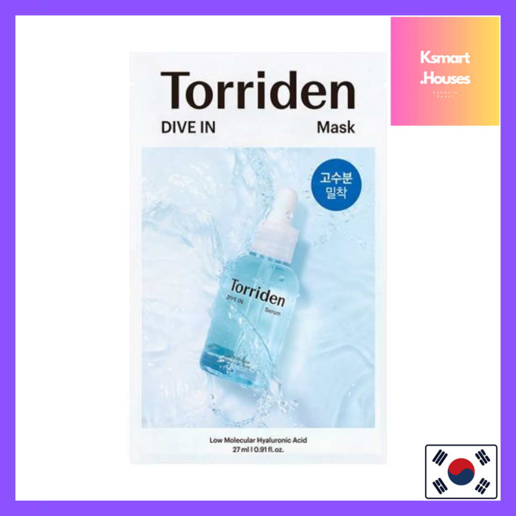 Torridon Dive-in Low Molecular Hyaluronic Acid Mask 1 Sheet | Shopee ...