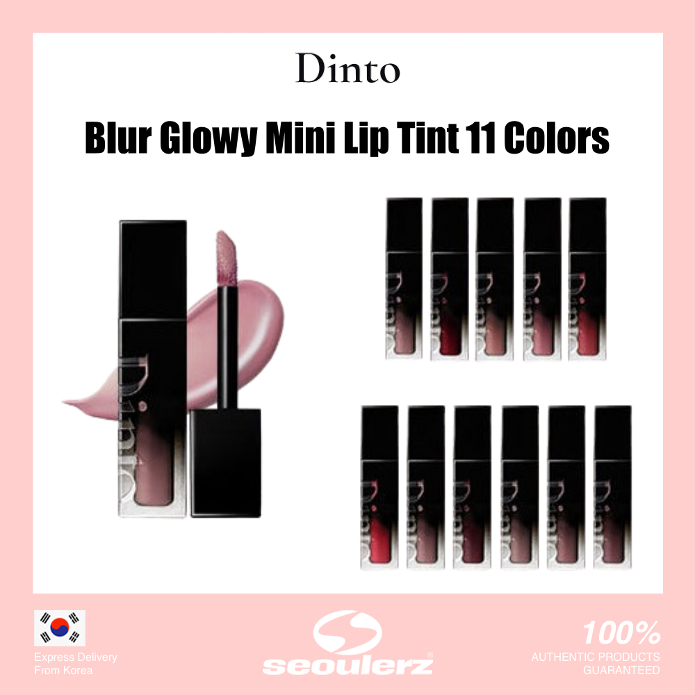 [Dinto] Blur Glowy Mini Lip Tint 11 Colors | Shopee Malaysia