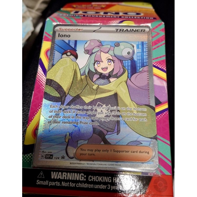 Iono Promo Card - 124 (Sealed Pack) | Shopee Malaysia
