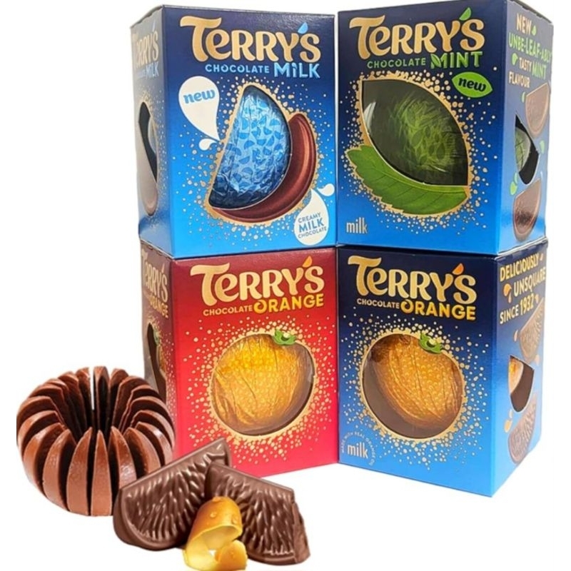 Christmas Terry's Chocolate Orange Milk/Dark Chocolate/Mint🇺🇸 | Shopee ...