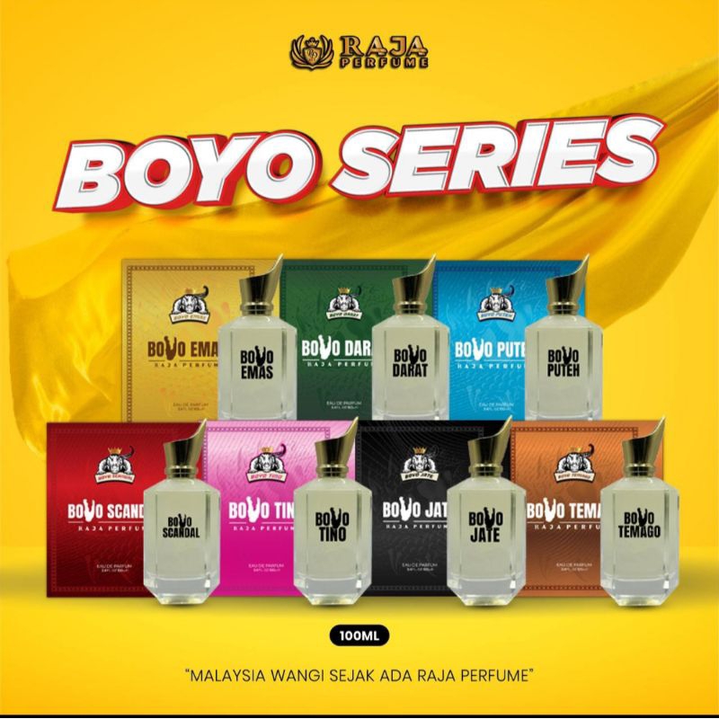 BOYO SERIES PREMIUM 100ML BY RAJA PERFUME | Shopee Malaysia