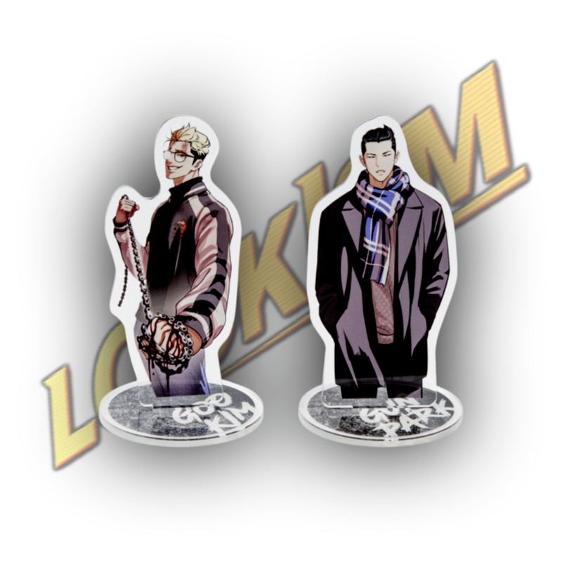 [LOOKISM] Upper Body Acrylic Stand – Gun Park & Goo Kim | LOOKISM (看臉時代 ...