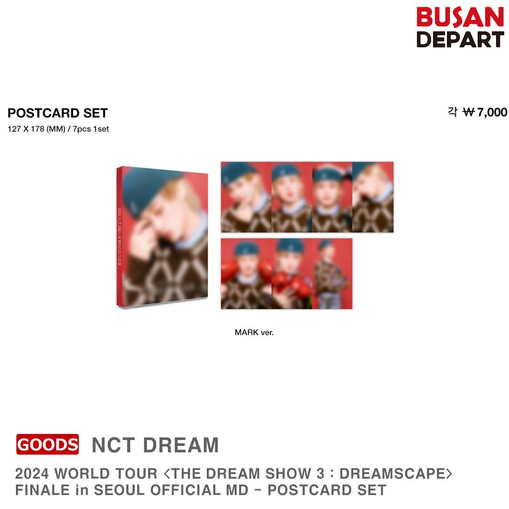 [POSTCARD SET]2024 NCT DREAM WORLD TOUR FINALE in SEOUL OFFICIAL MD | Shopee Malaysia