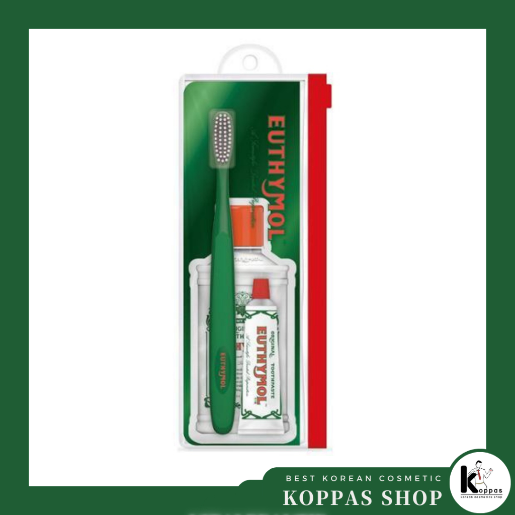 EUTHYMOL Toothbrush + Original Toothpaste TravelSET | Shopee Malaysia