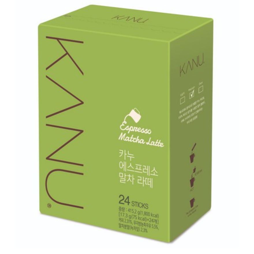 Lowest Price Korean Kanu Coffee Maxim kanu Espresso Matcha Latte Latte ...