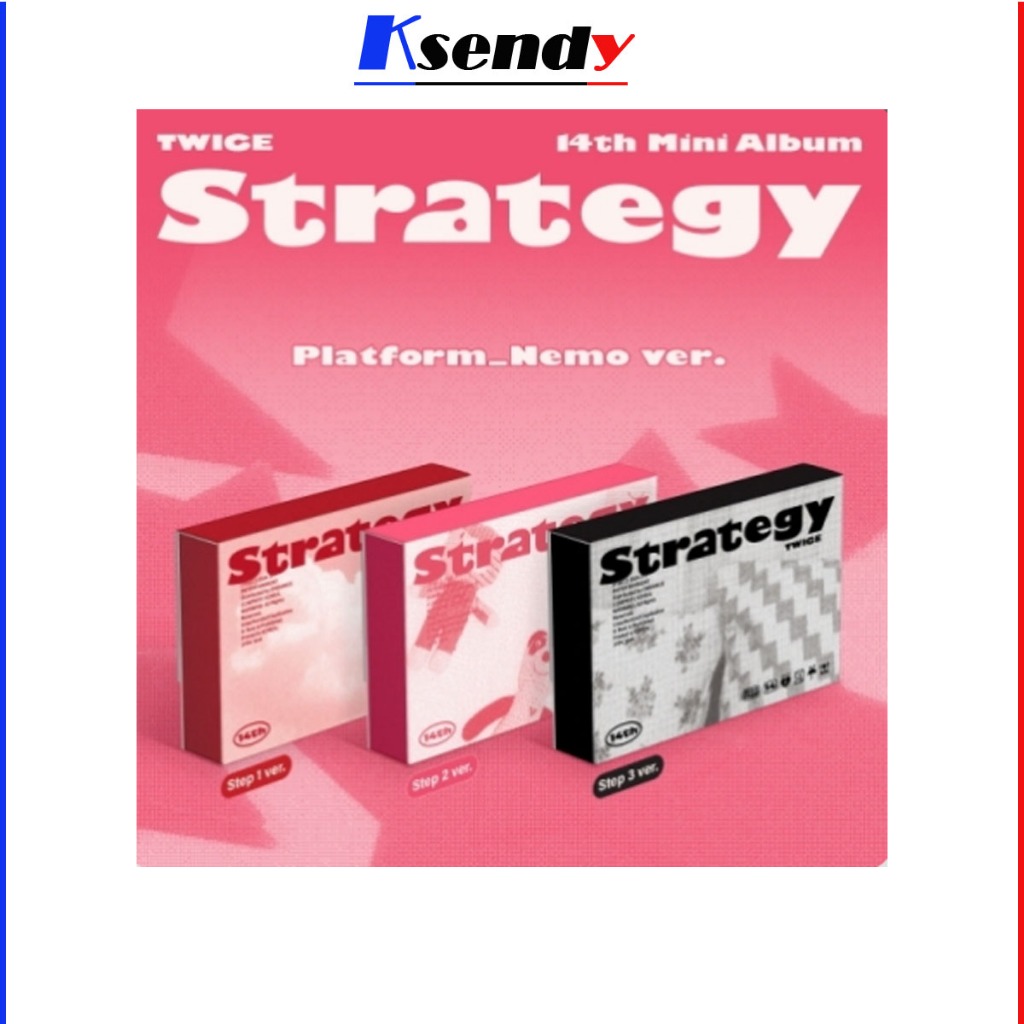 TWICE STRATEGY 14th Mini Album Platform_Nemo Ver. | Shopee Malaysia