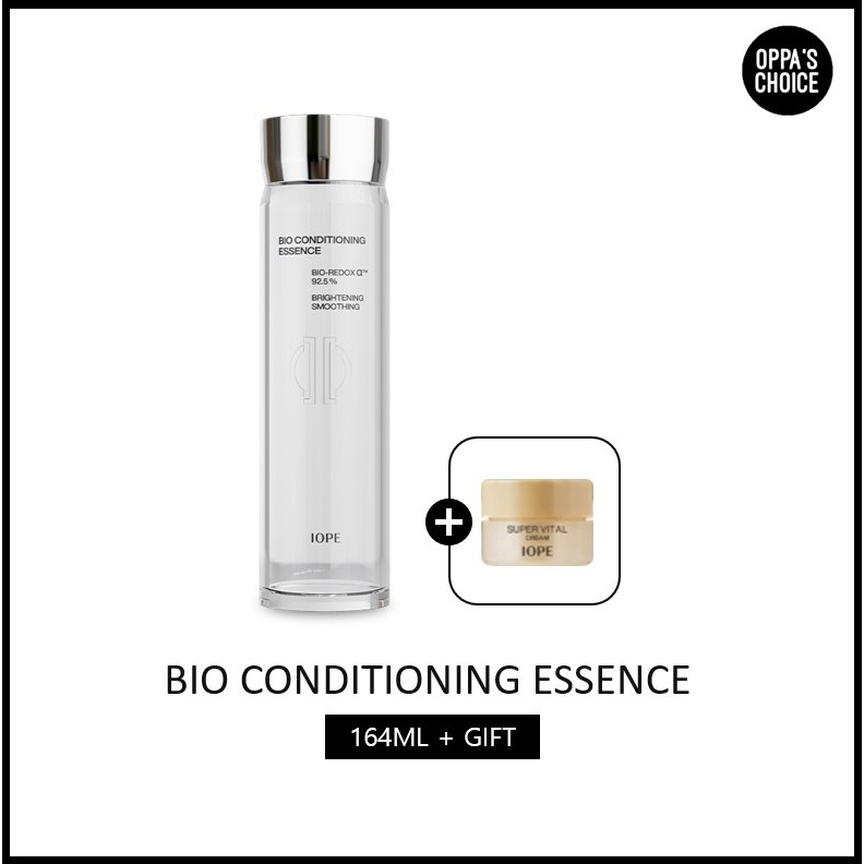 IOPE NEW BIO CONDITIONING ESSENCE 84ml / 168ml + GIFT (IOPE SUPER VITAL CREAM 5ML) | Shopee Malaysia