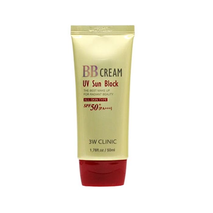 [3W CLINIC] UV Sun Block BB Cream 50ml | Shopee Malaysia