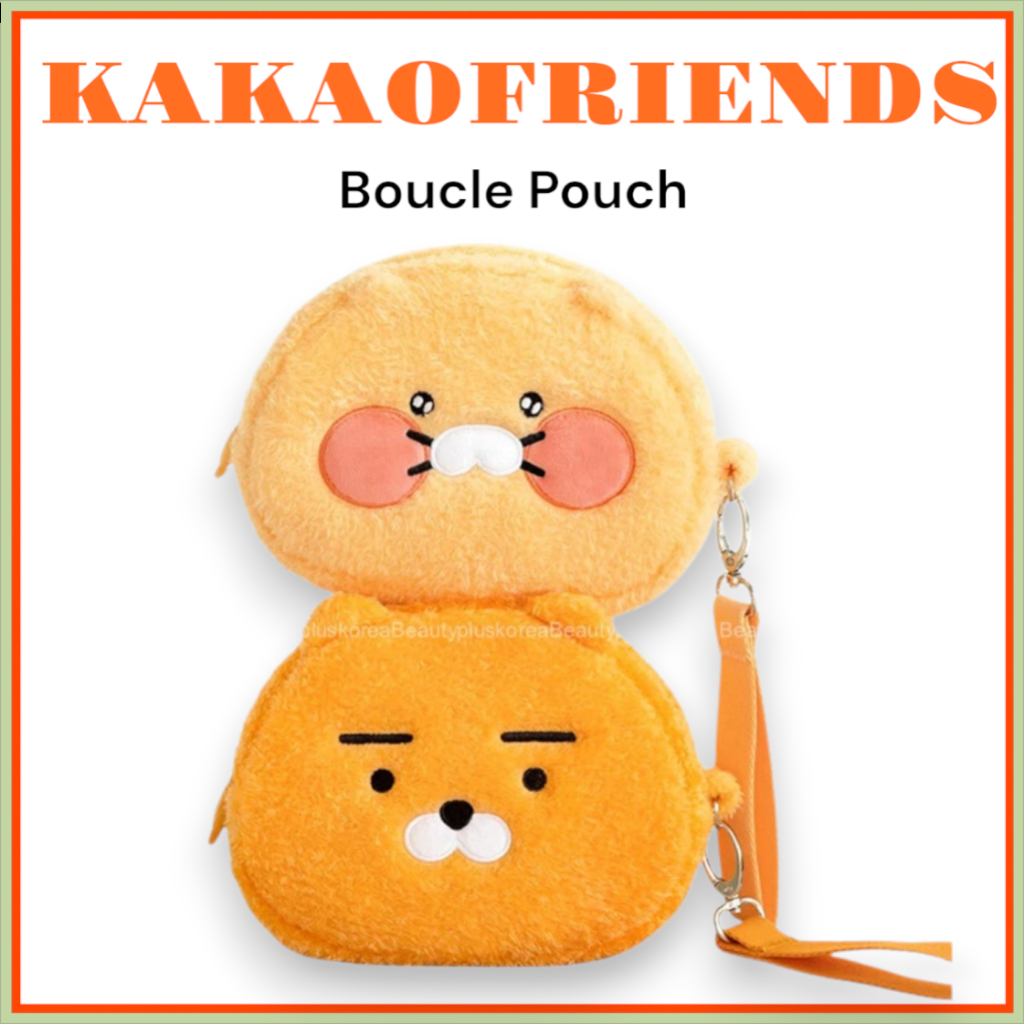 [KAKAOFRIENDS] Boucle Pouch (Ryan / Choonsik) | Shopee Malaysia