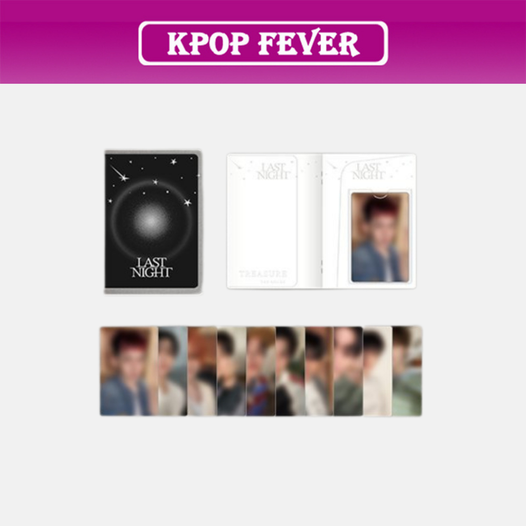 TREASURE - [ LAST NIGHT ] OFFICIAL MD / PASSPORT CUSTOM KIT | Shopee ...