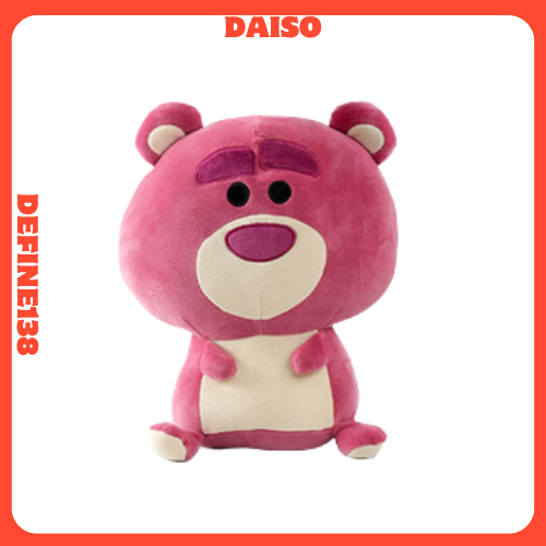 DAISO Pixar Toy Story Plush Doll – Lotso | 30cm | Shopee Malaysia