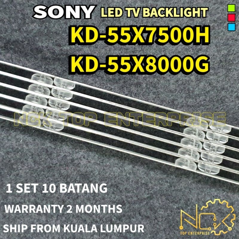 SONY KD-55X7500H KD-55X8000G TV LED BACKLIGHT BARU READY STOCK ...
