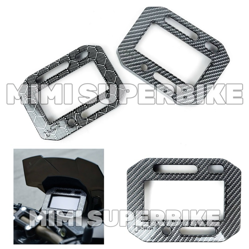 HONDA ADV160 ADV 160 METER FRAME COVER COLOUR CARBON SPEEDO SPEEDOMETER ...