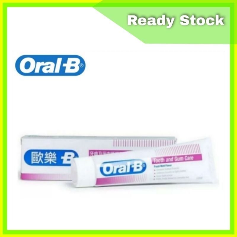 Oral-B Tooth and Gum Care Fresh Mint Flavor Toothpaste (100ml) EXP10/22 ...