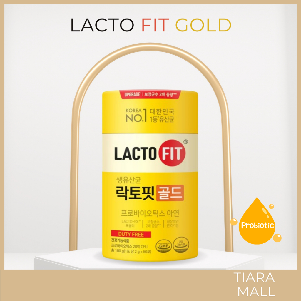 [CHONG KUN DANG] Lacto-Fit ProBiotics Gold 2g X 50 Stick | Shopee Malaysia