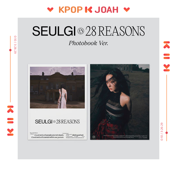 SEULGI (RED VELVET) [28 REASONS] 1st MINI ALBUM (2022) | Shopee Malaysia