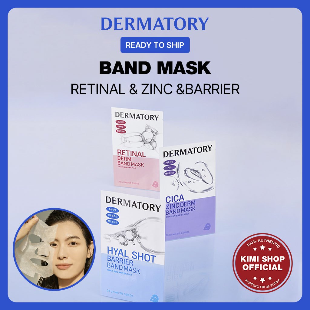 [DERMATORY] Band Mask Pack Retinal Zinc Barrier | Shopee Malaysia