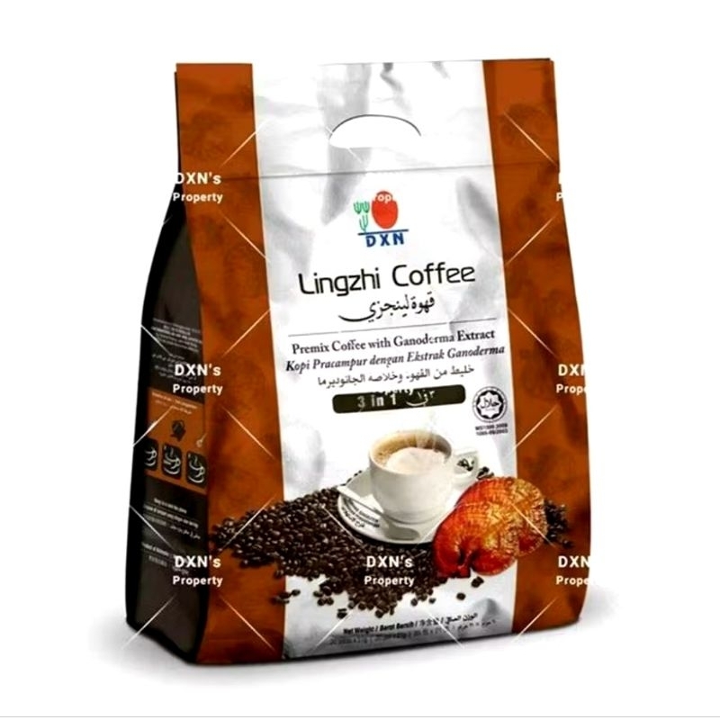 [READY STOCK]-DXN LINGZHI COFFEE 3 IN 1 20 PACKS X 21G | Shopee Malaysia