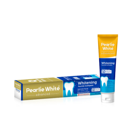 Pearlie White Advanced Whitening Fluoride Toothpaste 130g | Shopee Malaysia